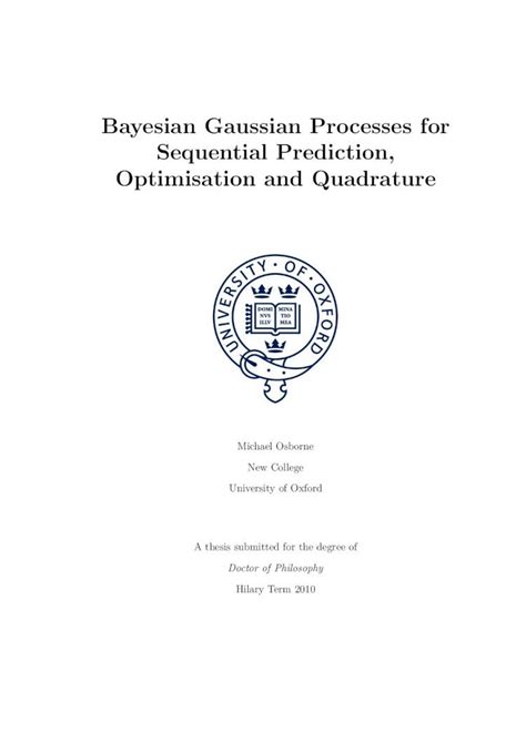 pdf bayesian gaussian processes for sequential prediction mosb