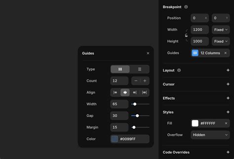 Adding A Layout Grid — Framer Help