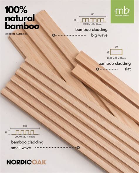 Small Wave Bamboo Cladding Modern Bamboo Small Wave Bamboo Cladding Modern Bamboo
