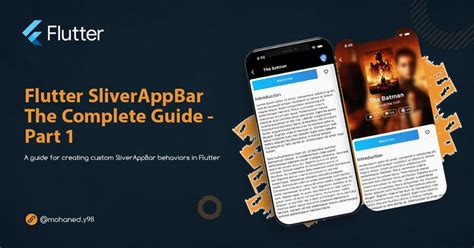 Flutter Sliverappbar The Complete Guide — Part 1 Rflutterdev