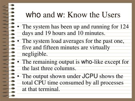 Ppt Cs 497c Introduction To Unix Lecture 6 General Purpose