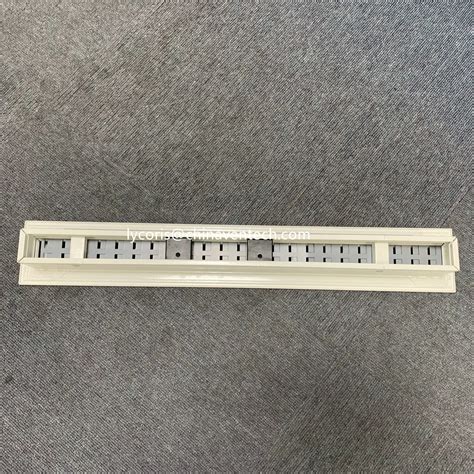 Air Conditioning Linear Slot Diffuser Bar Grille Ceiling Ventilation Diffuser Plenum Box Adaptor