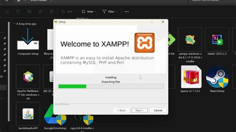 how to install xampp and configure youtube