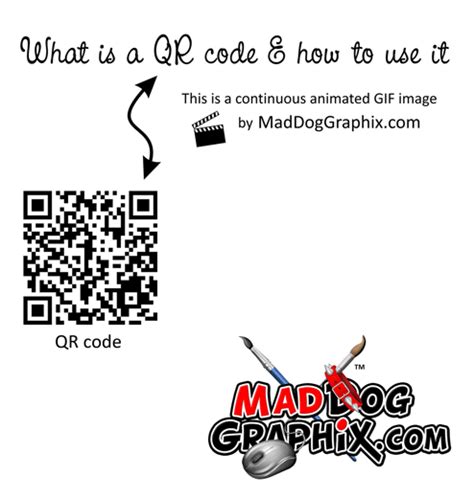 Animated GIF Of A QR Code Being Used Need Your Own Custom QR Code Sample Of This QR Code Was
