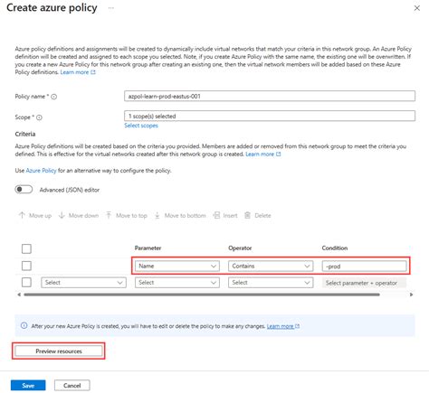 快速入門：使用 azure virtual network manager 建立網格網路拓撲 azure 入口網站 microsoft
