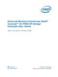 FPGA IP Design Example User Guide Altera Fpga Ip Design Example User Guide