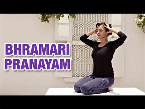Bhramari Pranayama Bee Breathing Technique Yoga For Beginners