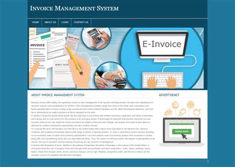 Invoice Management System Project Using Php And Mysql