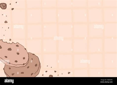 Cookie Background Cafe Wallpaper Vector Stock Vector Image And Art Alamy