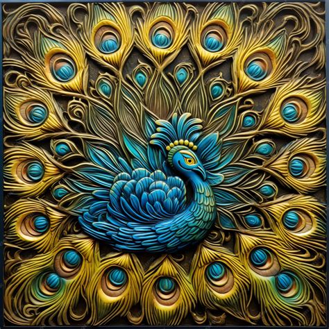 Premium Photo Peacock Mandala Design