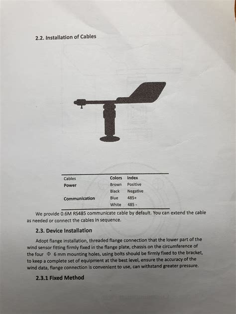 Modbus Wind Vane Without Datasheet Page 4 Networking Protocols