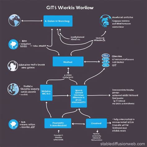 Git Workflow Visualization Stable Diffusion Online