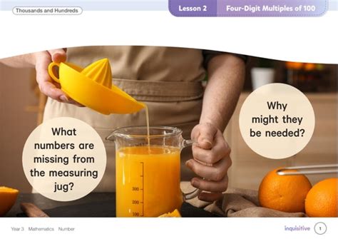 Four Digit Multiples Of 100 Lesson Maths Au