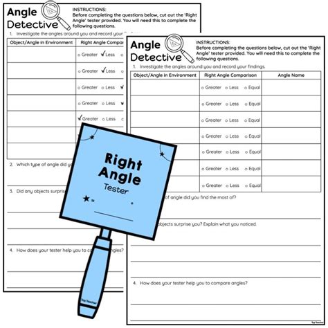 Angle Detective Activity Top Teacher
