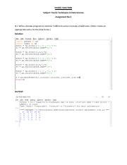 Assignment2 DataScience Docx MODEL SOLUTION Subject Tool