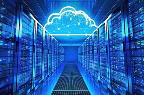 Premium Photo Cloud Computing Technology Connecting Servers In Data Center