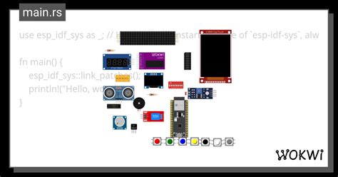Component Diy Science Wokwi Esp32 Stm32 Arduino Simulator