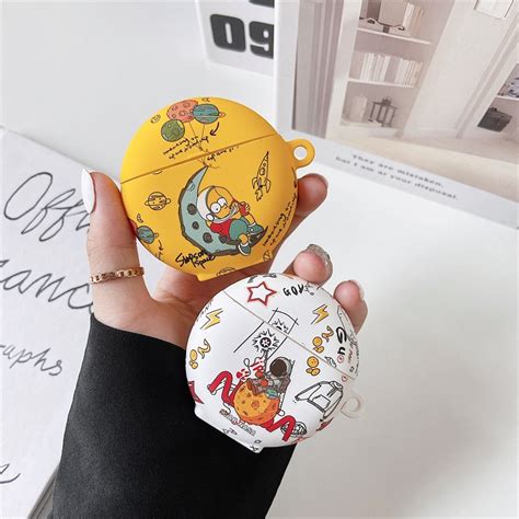 Original Boutique Couple Cute Cartoon For Oppo Enco Buds Soft Earphone Case Cover Shopee