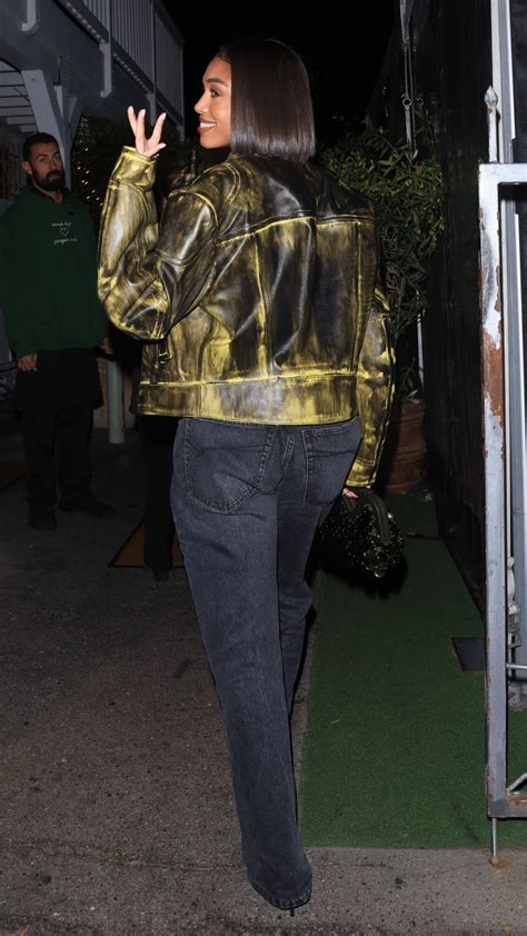 Lori Harvey Out For Dinner At Giorgio Baldi In Santa Monica 10232022