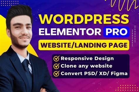 top 5 i will design responsive wordpress website or landing page using