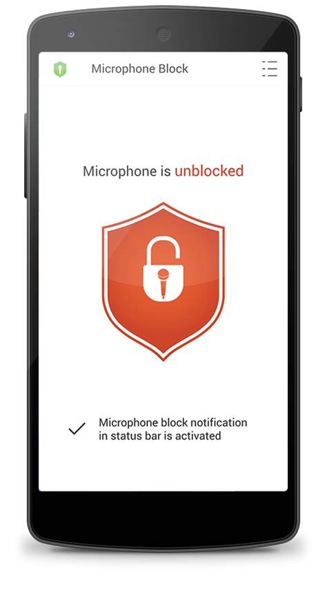 Microphone Block Block And Disable Access To Mobile Microphone BytePioneers