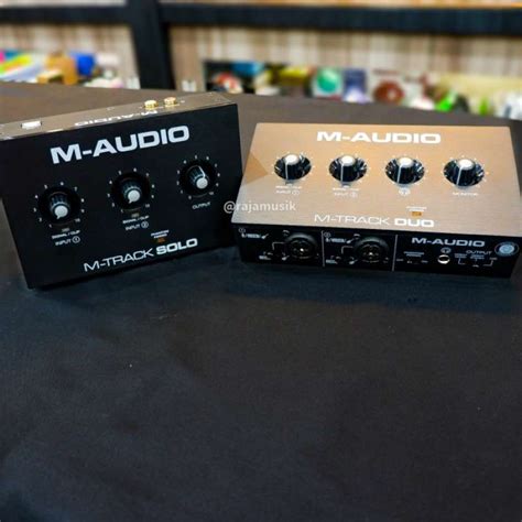 Promo Soundcard M Audio M Track SOLO DUO 1 Dan 2 Channel Mic Input SOLO Diskon 26 Di