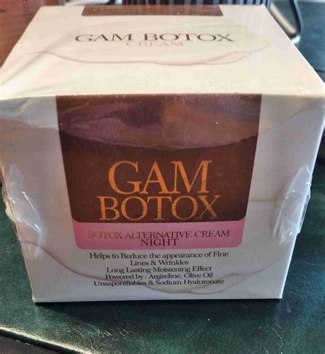 Gam Botox Cream كريم بديل البوتوكس كريم ليلي 30 مل Pazarnaa