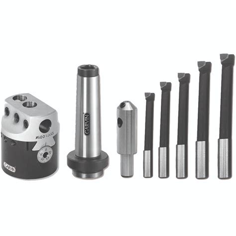 Precision Boring Head Kit 50mm Mt Shank Garvin Tools