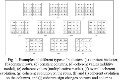 figure 1 from comparing biclustering algorithms using data envelopment