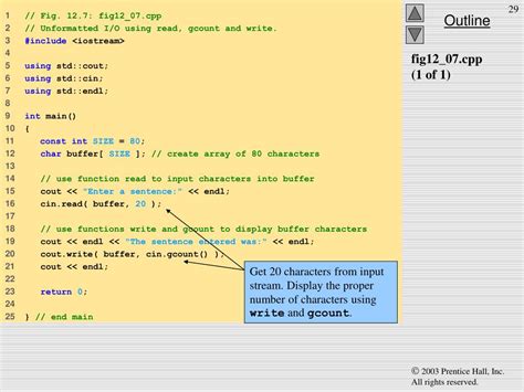 Ppt Chapter 12 C Stream Input Output Powerpoint Presentation Free Download Id 4474184