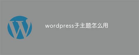 Wordpress子主题怎么用 美云