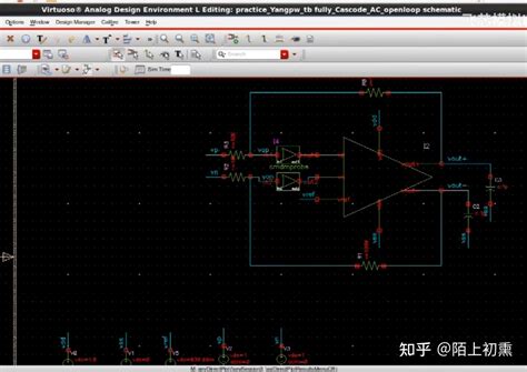 全差分运放仿真 知乎