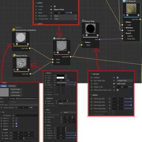 Redshift Bug Bump Map Intensity Changing With Viewing Distance Cinema 4D CORE 4D Community