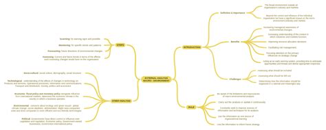 External Analysis Macro Environment Coggle Diagram