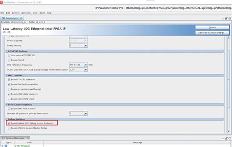 Altera 40g Ethernet Ip 环回测试 Macnica Cytech