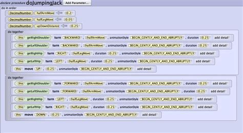 Alice 3 Jumping Jack With Variables Code2run