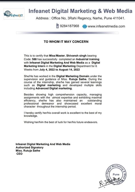 Shivansh Singh On Linkedin Infeanet Internshipjourney Techtraining