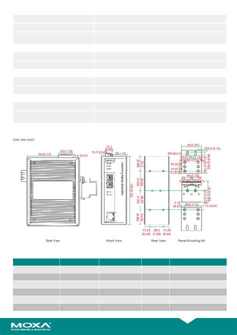 IMC-101-S-SC datasheet(3/4 Pages) MOXA | Industrial Ethernet-to-fiber ...