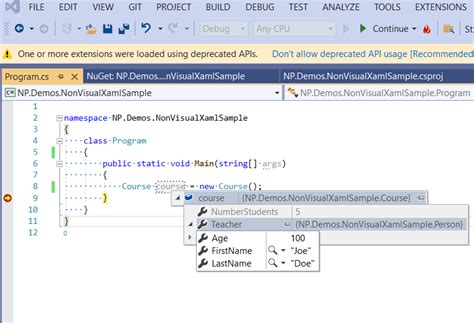 basics of xaml in easy samples for multiplatform avalonia