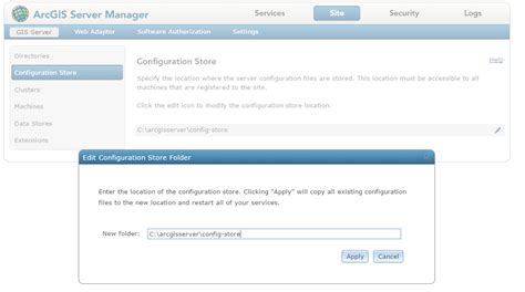 Move Arcgis Server Configuration Store Esri Community
