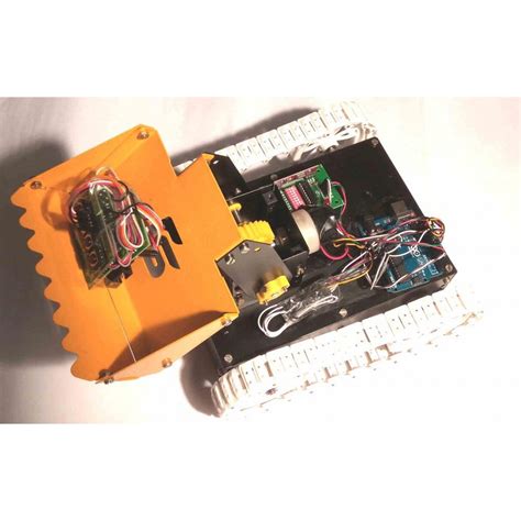 Buy Rf Controlled Dumpster Robot Using Arduino Elementzonline