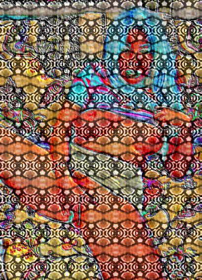 Naked Babes In Patterns Digital Art By BOPXNakedPatternGirls
