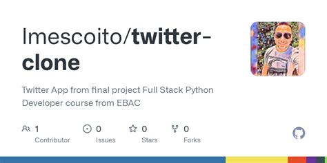 Github Lmescoitotwitter Clone Twitter App From Final Project Full