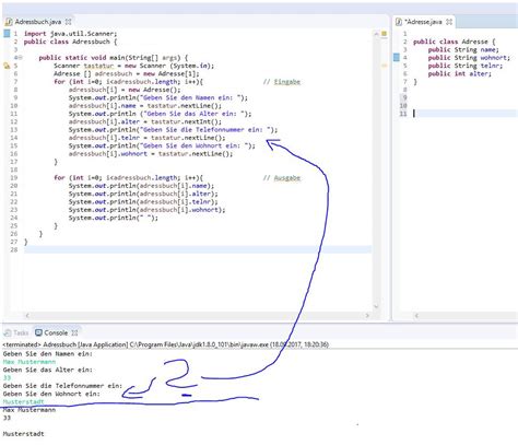 kann mir jemand helfen das java programm zu korrigieren computer