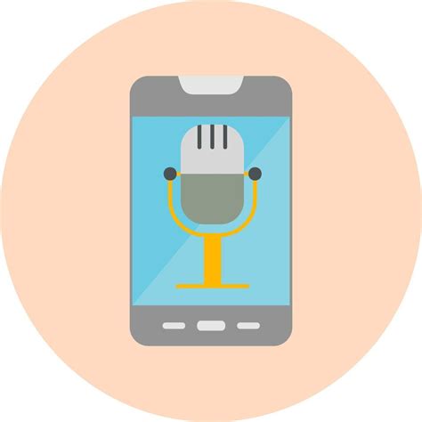Phone Recording Vector Icon 20326313 Vector Art At Vecteezy
