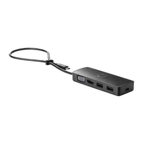 Hp Usb Type C Travel Hub G Black
