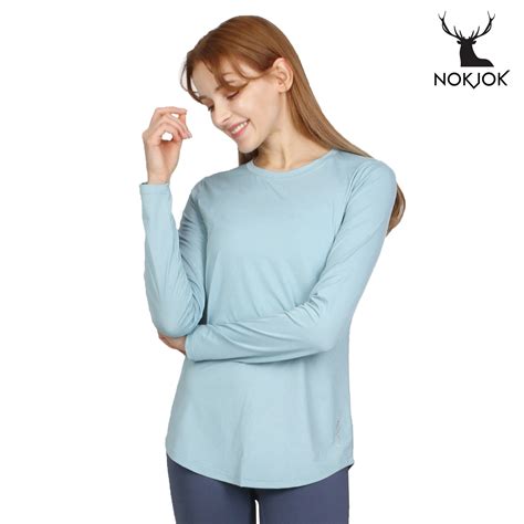 녹족 녹족 요가복 필라테스복 케이트 긴팔티 마린