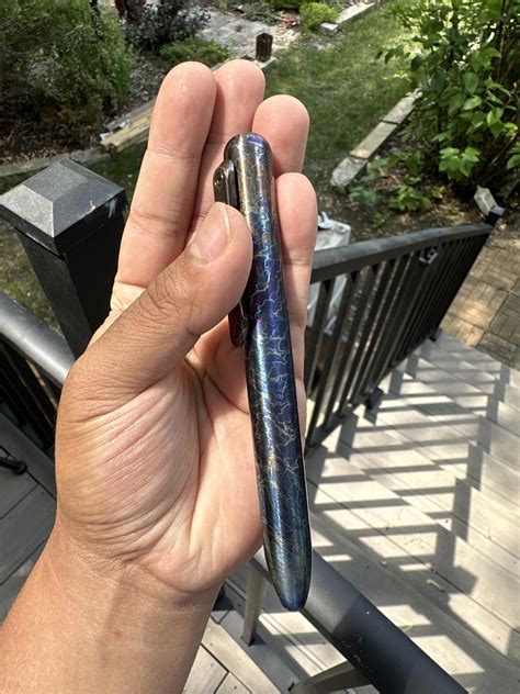 Entropic Titanium Pen I Anodized Rtitanium