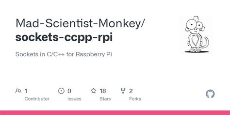 GitHub Mad Scientist Monkey Sockets Ccpp Rpi Sockets In C C For Raspberry Pi