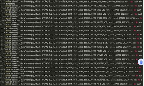 Running Cctm In Cmaq Failed Run Time Errors And Issues Cmas Center